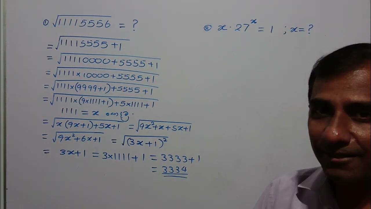 Olympiad - Mathematics | ඔලිම්පියාඩ් - ගණිතය | solving two problems | with Avinash Bulathgama ...