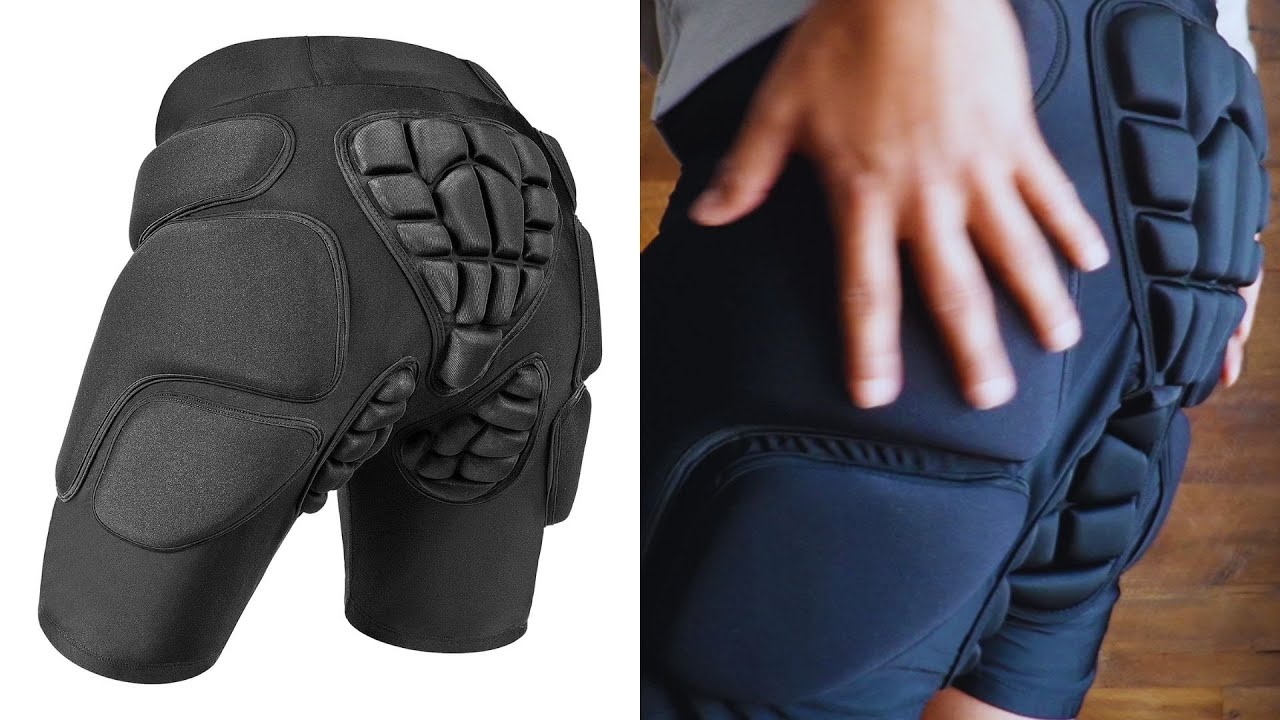 3D Hip Protection Padded Shorts Review And Test - YouTube