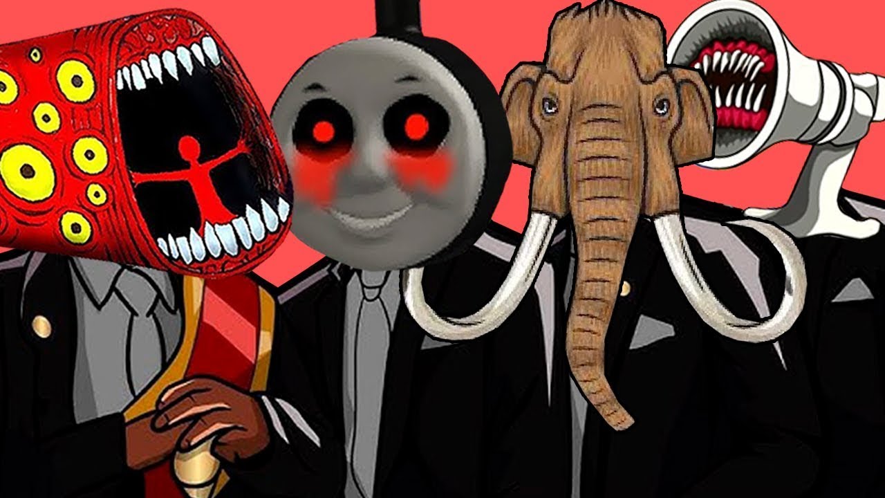 Thomas the Train & Bus Eater & Extra Slide & Train Eater - Coffin Dance ...