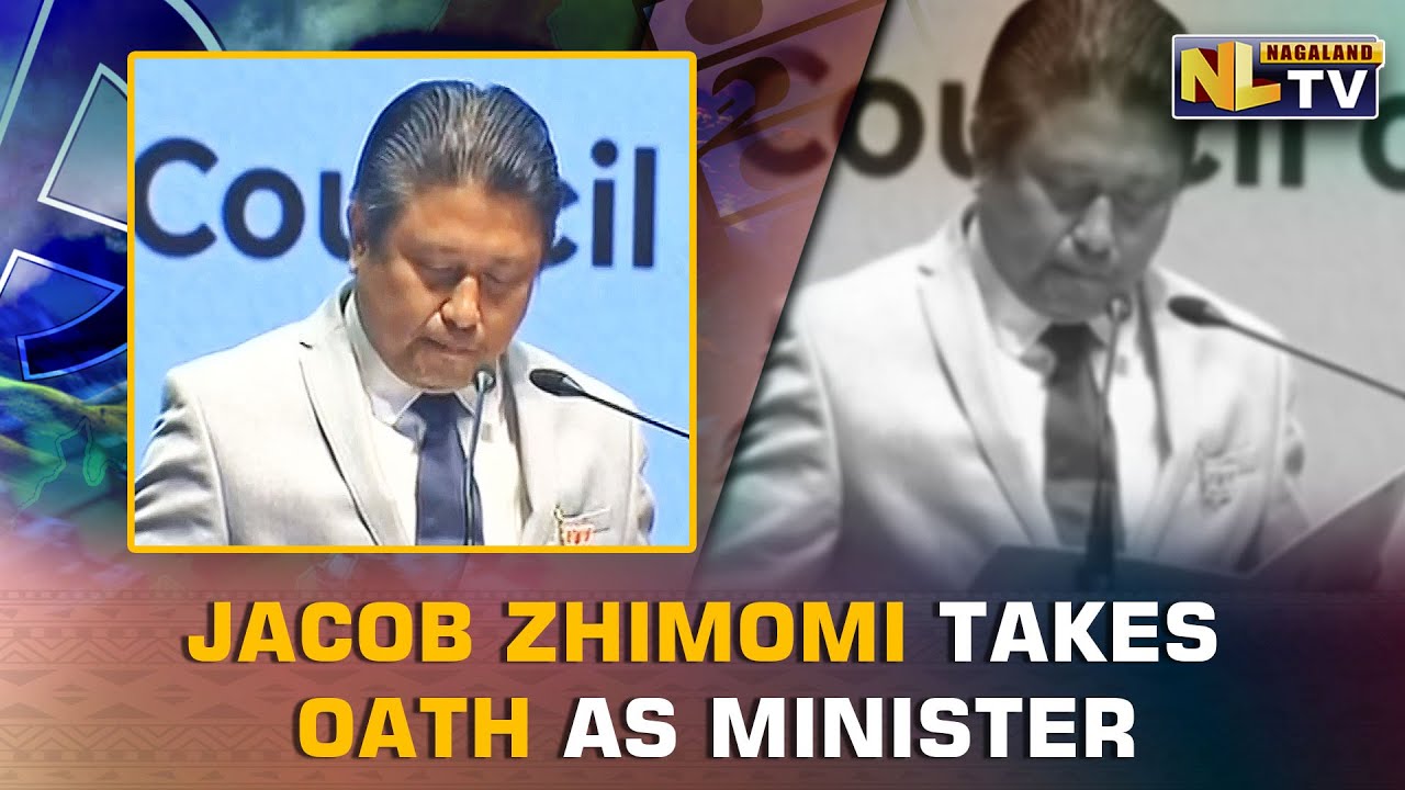 BJP LEADER N JACOB ZHIMOMI TAKES OATH AS MINISTER IN RIO's CABINET ...