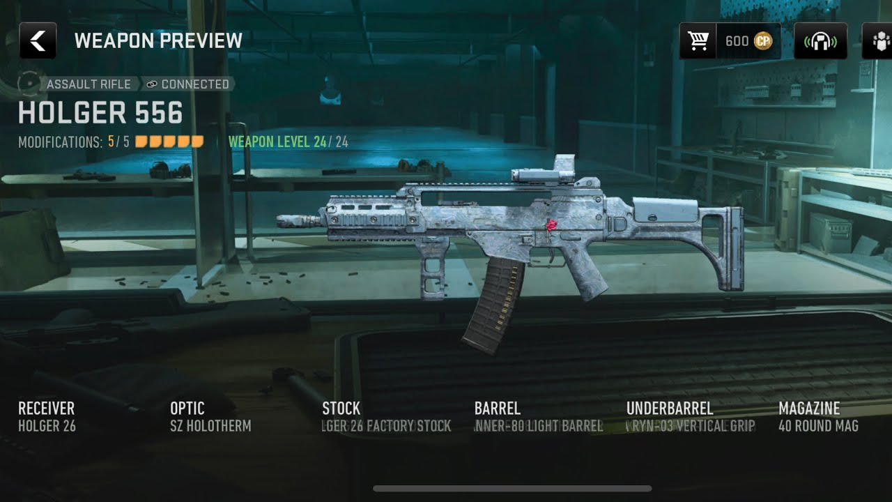 Call of Duty Warzone Mobile Low Recoil Holger 556 IOS Gameplay - YouTube