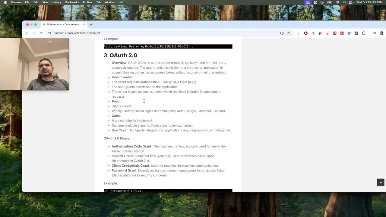 Comprehensive Guide to REST API Authentication Methods - YouTube