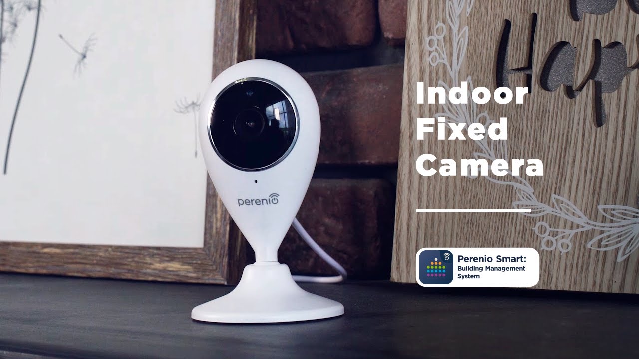 How to install and setup Perenio Indoor Fixed Camera - YouTube