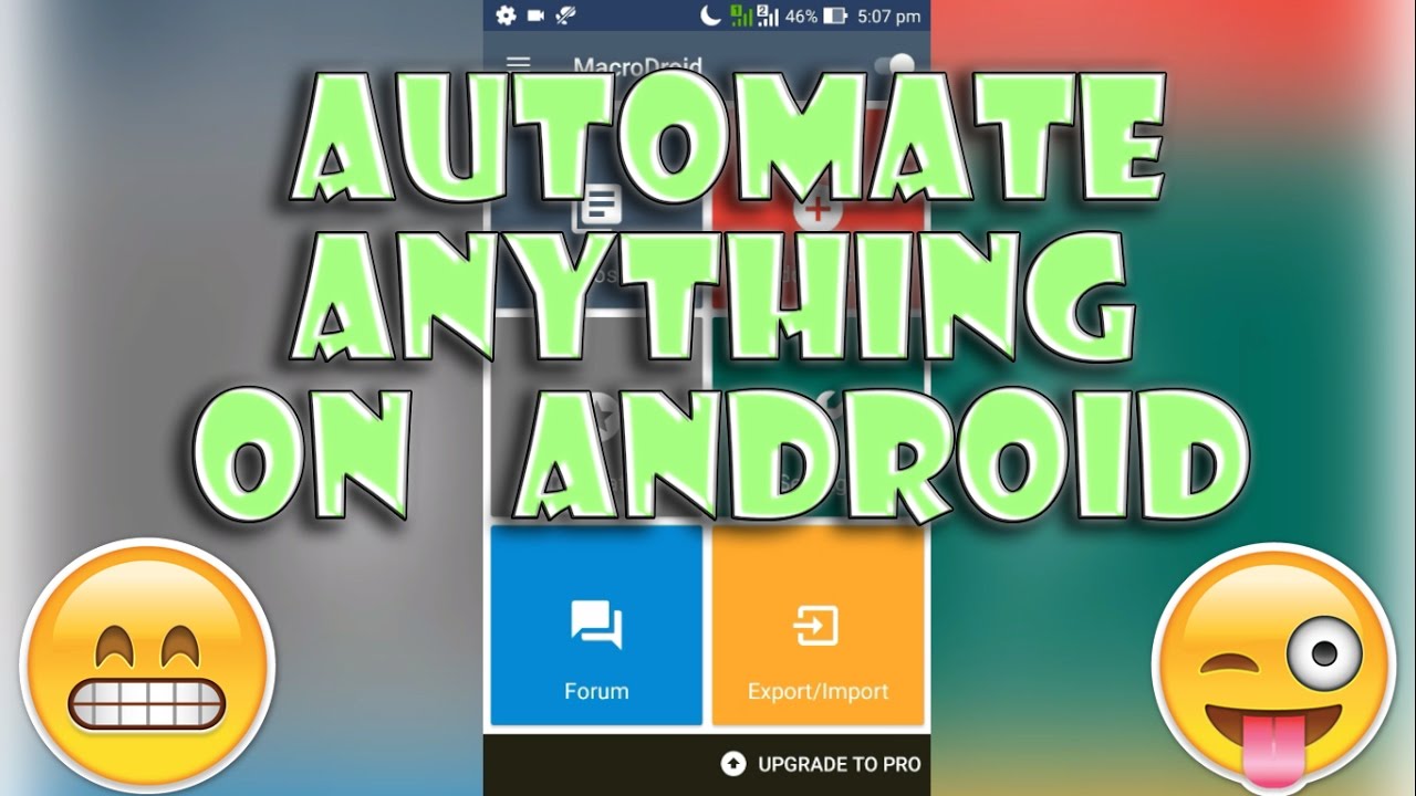 How To Automate Anything On Android - Microdroid - YouTube