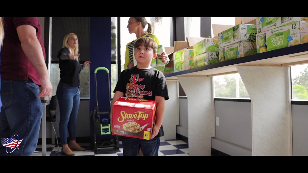 Feeding the Hungry Through Cansgiving - YouTube