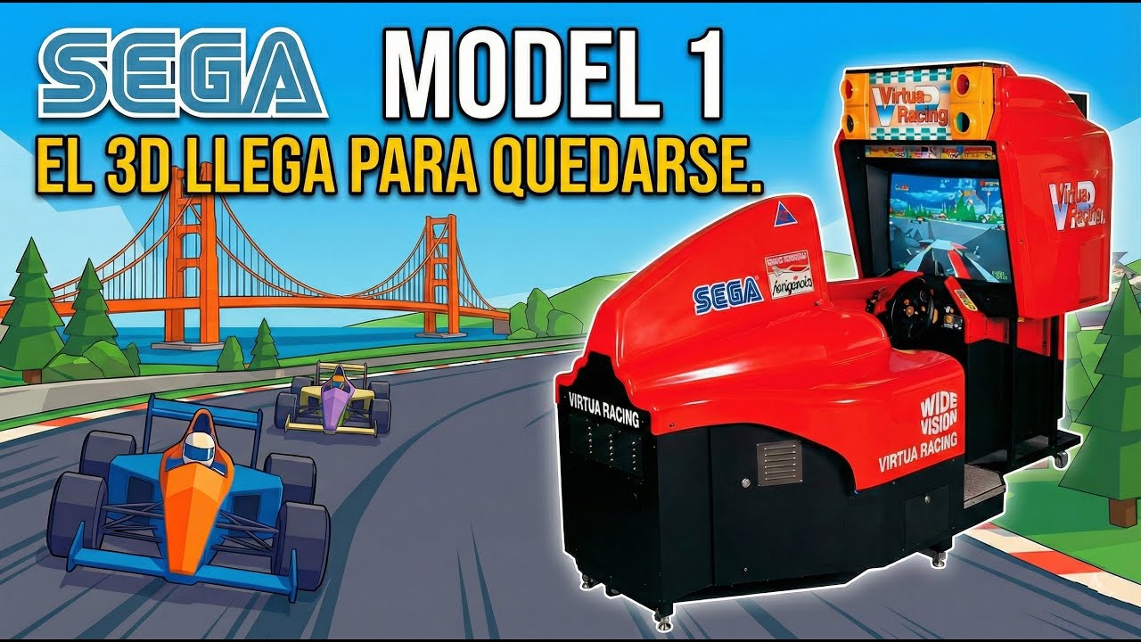 Sega Model 1. El primer hardware 3D de Sega que lo cambió todo. - YouTube