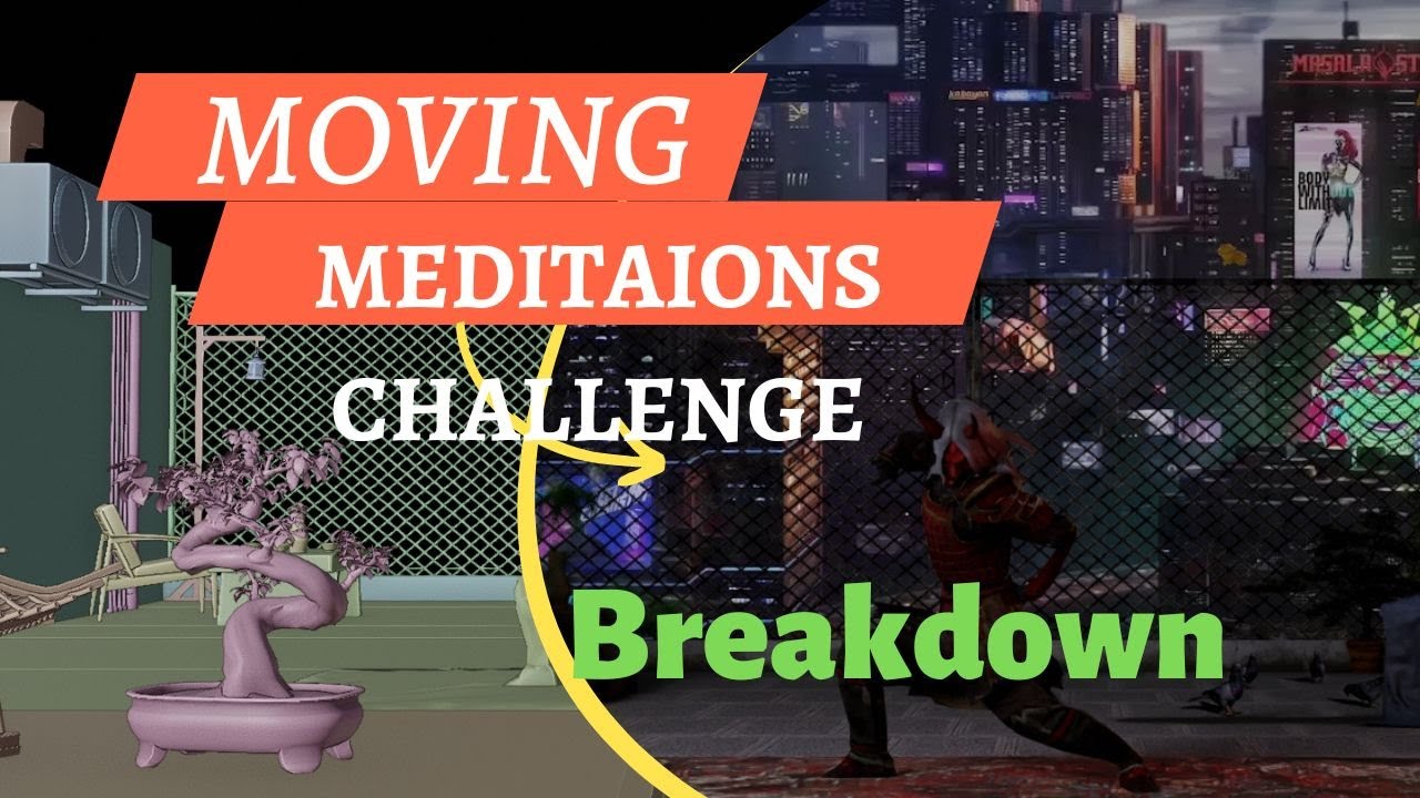 Breakdown of my submission to | Moving Meditations | Render challenge - YouTube
