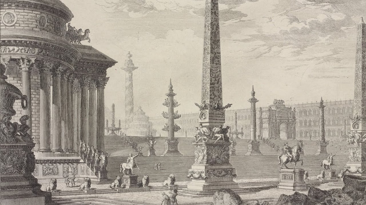 ПИРАНЕЗИ 1720 -1778 год гравюры zoom в высоком разрешении - YouTube