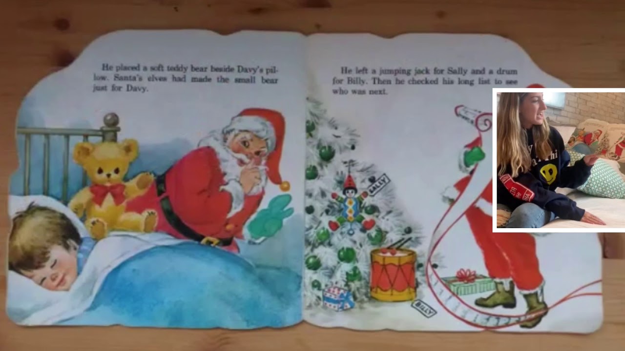 Reading Out Loud- The Santa Claus Book - YouTube