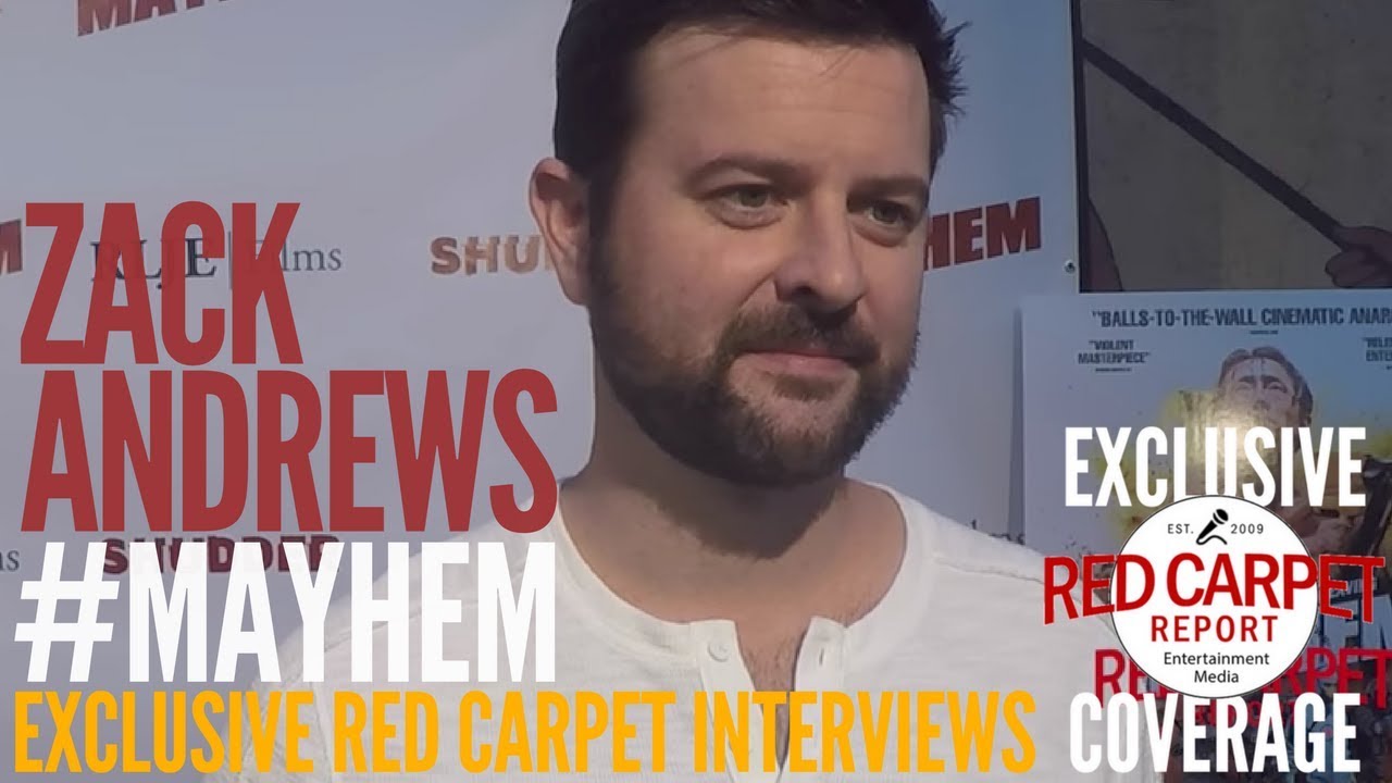 Zack Andrews interviewed at the Mayhem Premiere at #BeyondFest - YouTube