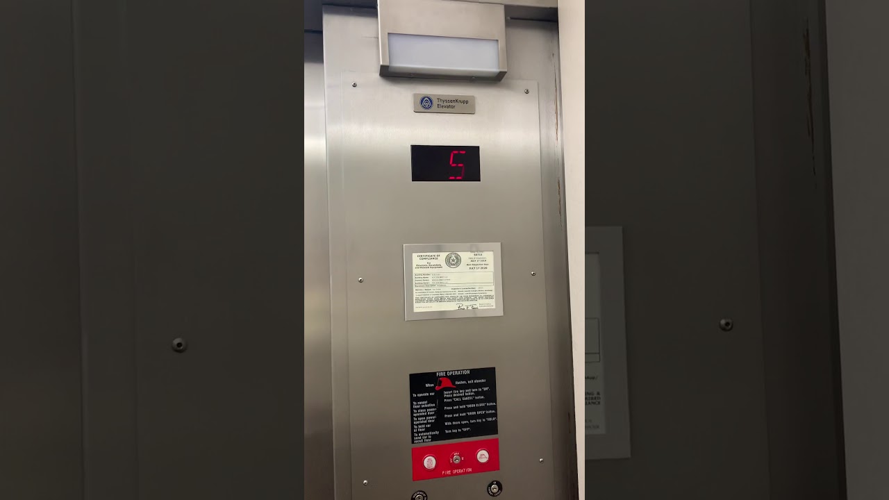 A thyssenkrupp Elevator - YouTube