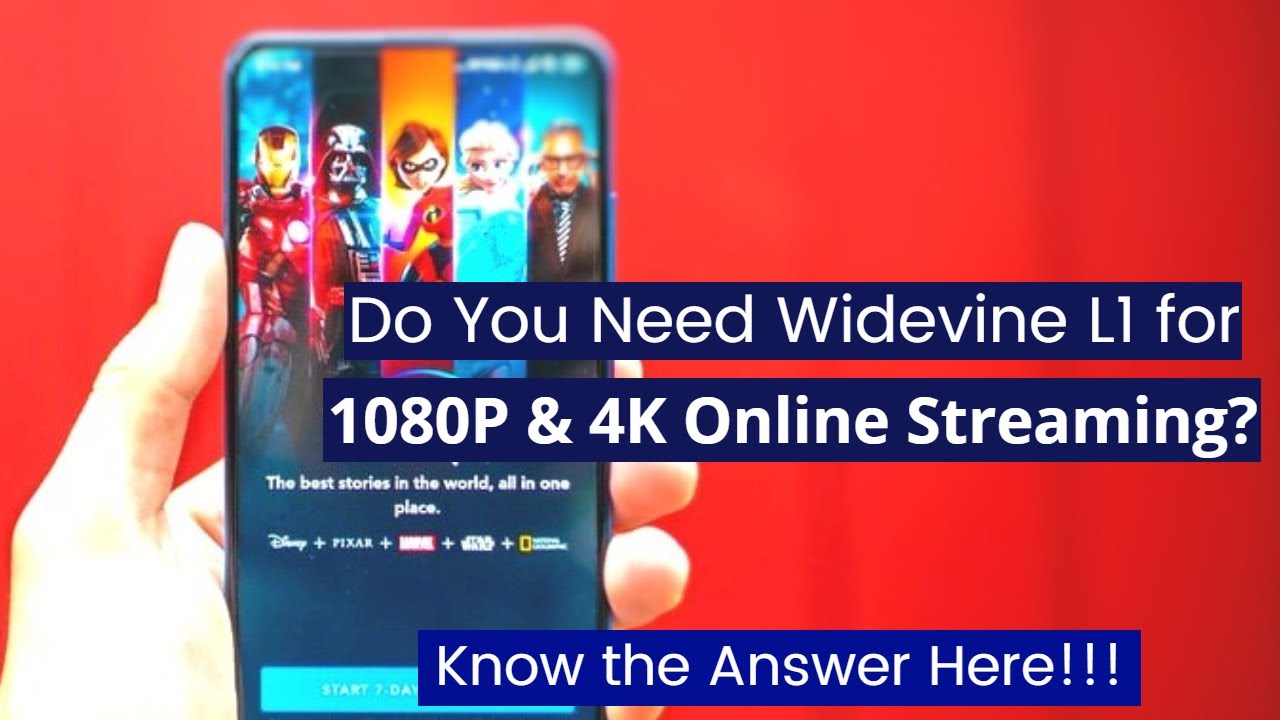 What Is Widevine L1 | Do You Need It for 1080P & 4K Online Streaming on ...