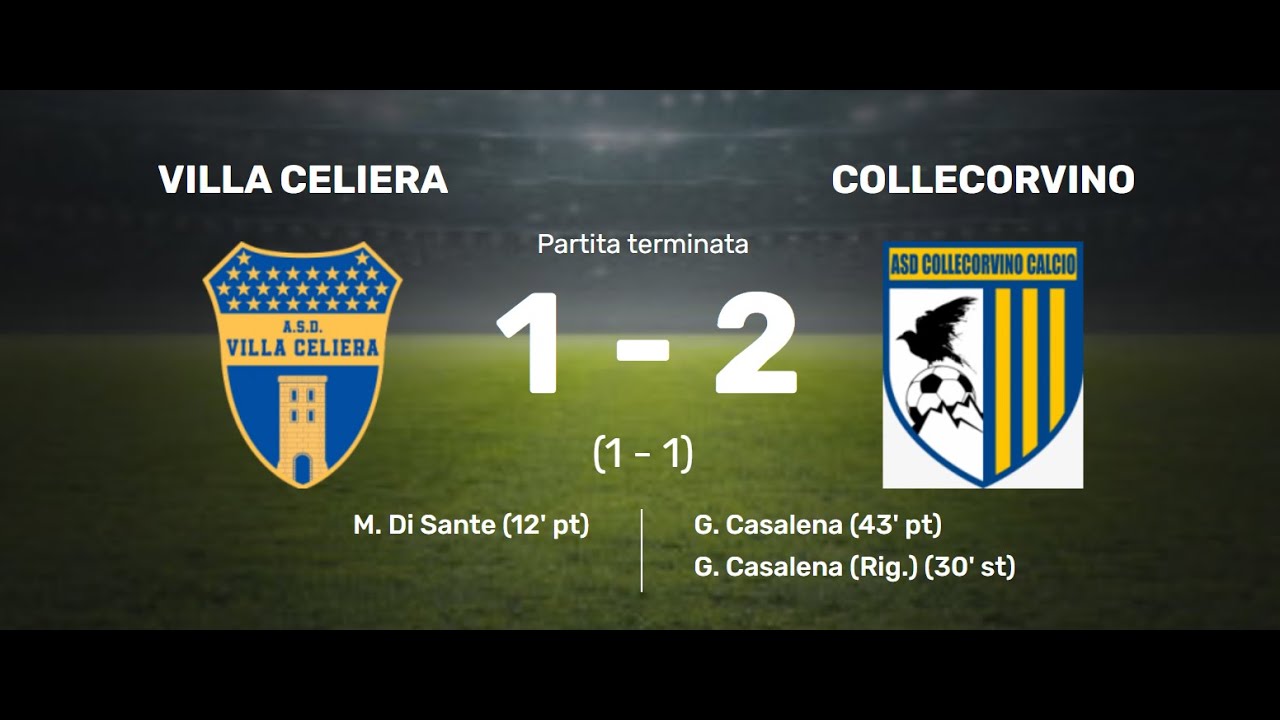 27-10-2024 VILLA CELIERA - COLLECORVINO - YouTube