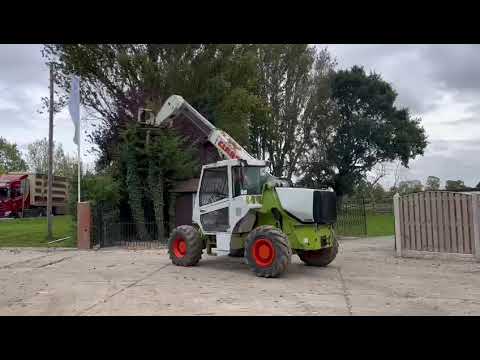 CLAAS 516 4WD TELEHANDLER C/W JOYSTICK CONTROL & PALLET TINES - YouTube
