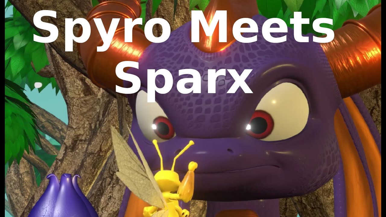 Spyro Meets Sparx - Skylanders A New Beginning SNEAK PEEK - YouTube