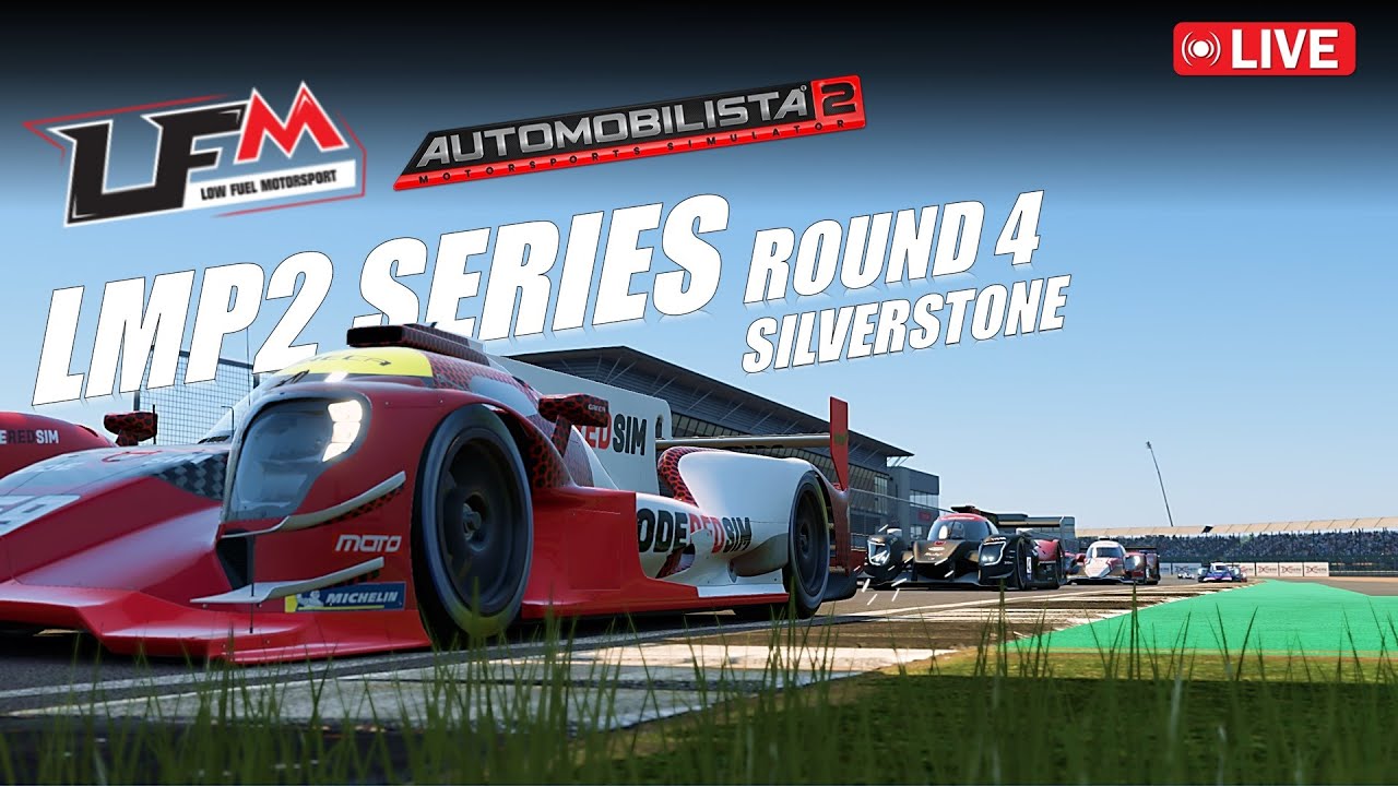 LIVE: LFM AMS2 Round 4 - LMP2 Silverstone - YouTube