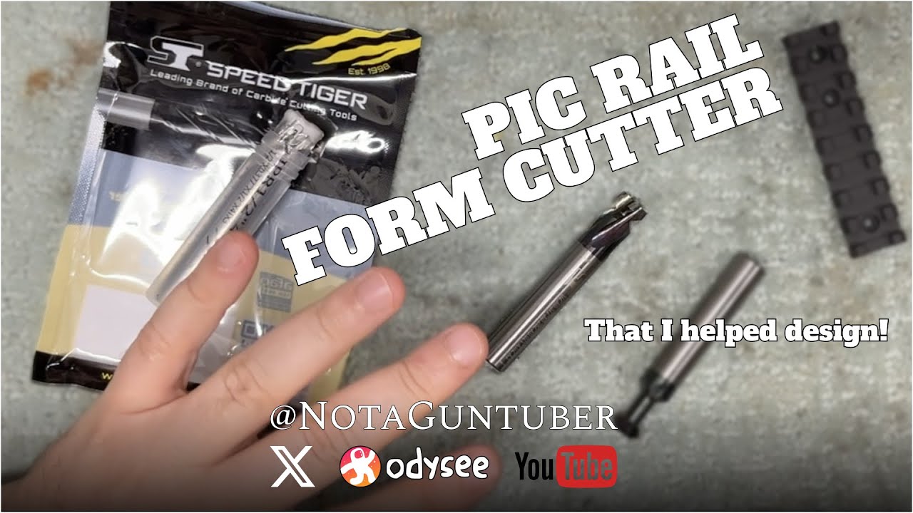 I Helped Design a Picatinny Rail Form Cutter with Speed Tiger - YouTube
