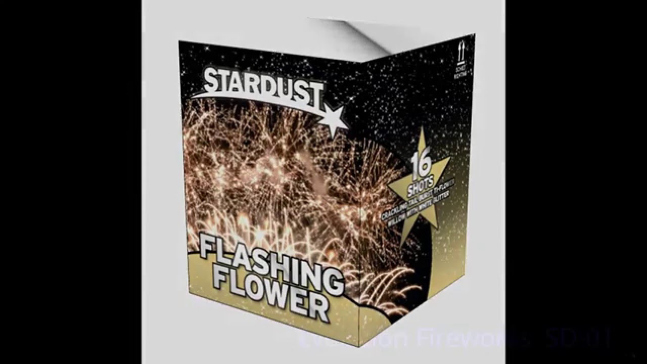 Flashing Flowers | Stardust collection | Evolution Fireworks - YouTube