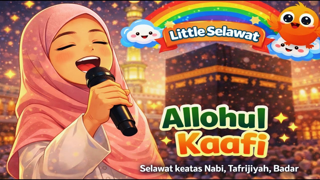 Selawat Anak Soleh | Selawat Keatas Nabi - Allohul Kaafi ﷺ | Kids ...