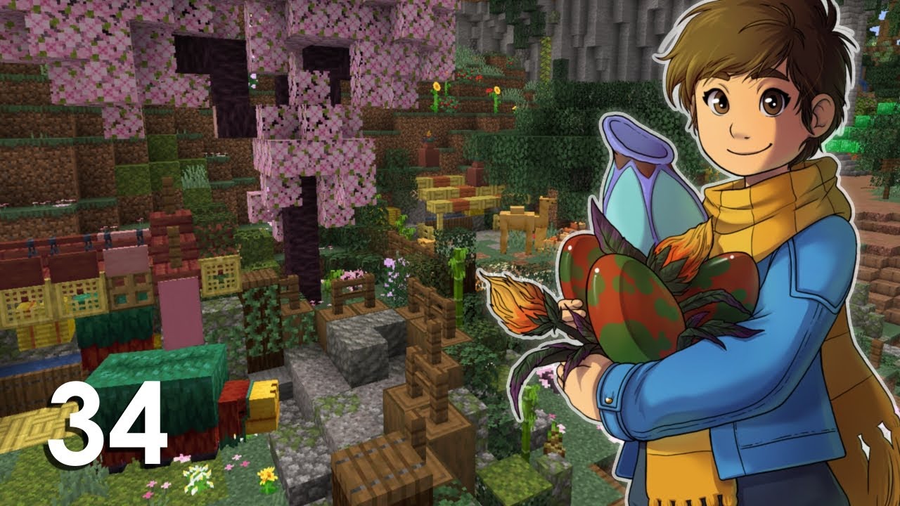 Sniffer Farm and Camel Pens - Minecraft Let's Play 1.20 Episode 34 ...