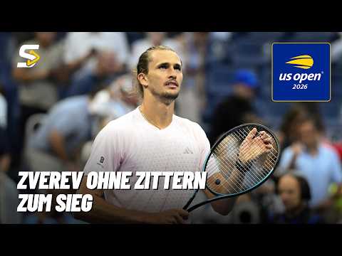 Endlich mal ohne Drama: Zverev siegt souverän | US Open 2026 Highlights | SETV Tennis