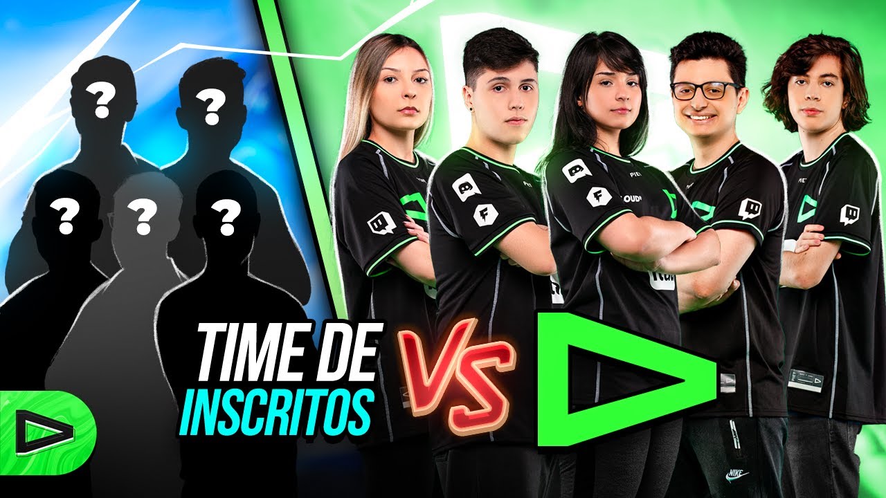 LOUD LOL VS TIME DOS INSCRITOS! - YouTube