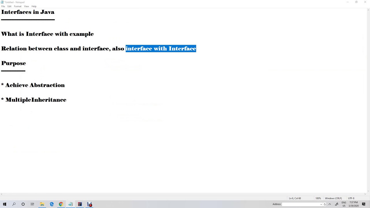 12. Core Java: Interface Session Part 1 - YouTube