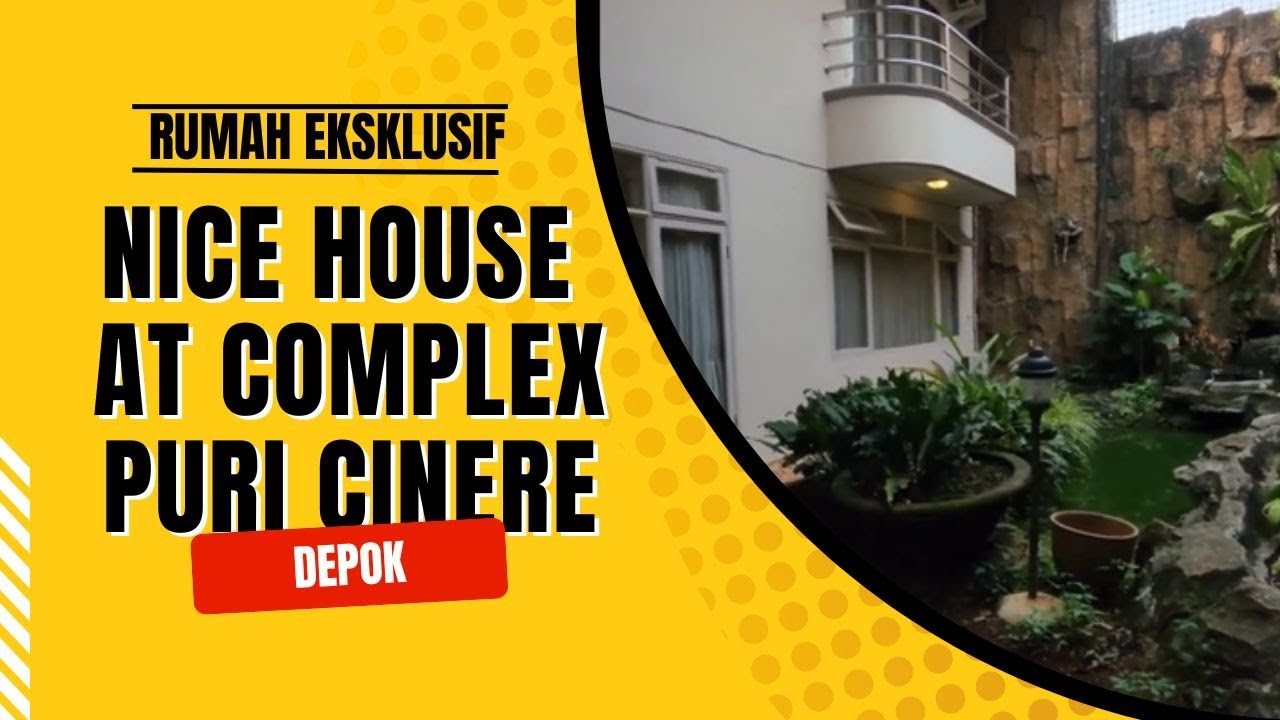 Nice house at complex puri cinere | 0813 8832 6354 - YouTube