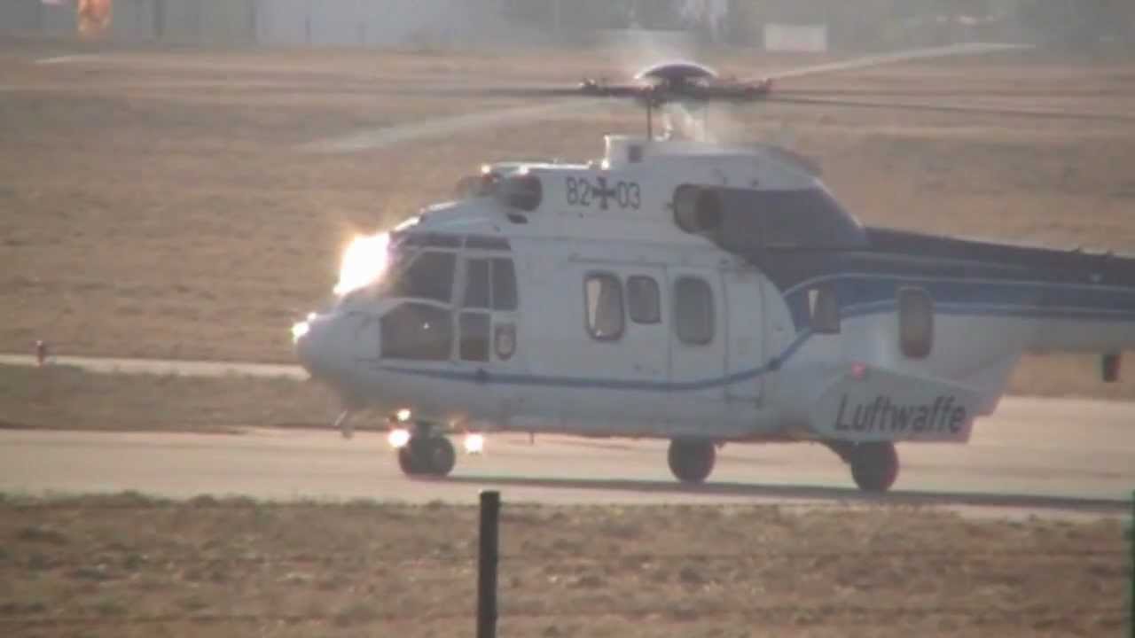 German Airforce Helicopter Flight Training - YouTube