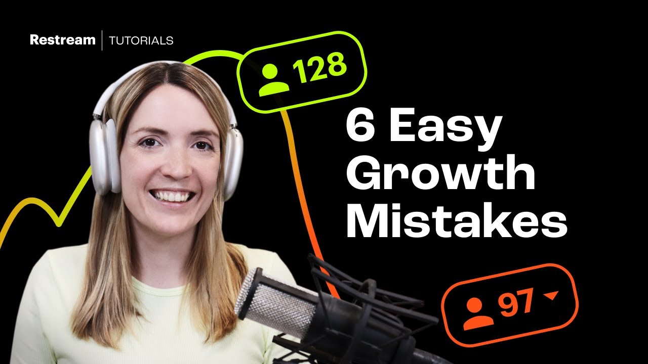 6 Live Streaming Mistakes and How to Avoid Them - YouTube