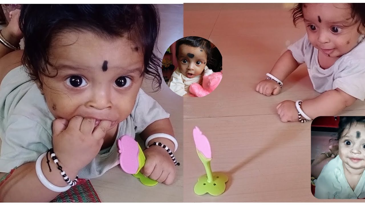 Rolling baby Move in crying butiful style - YouTube