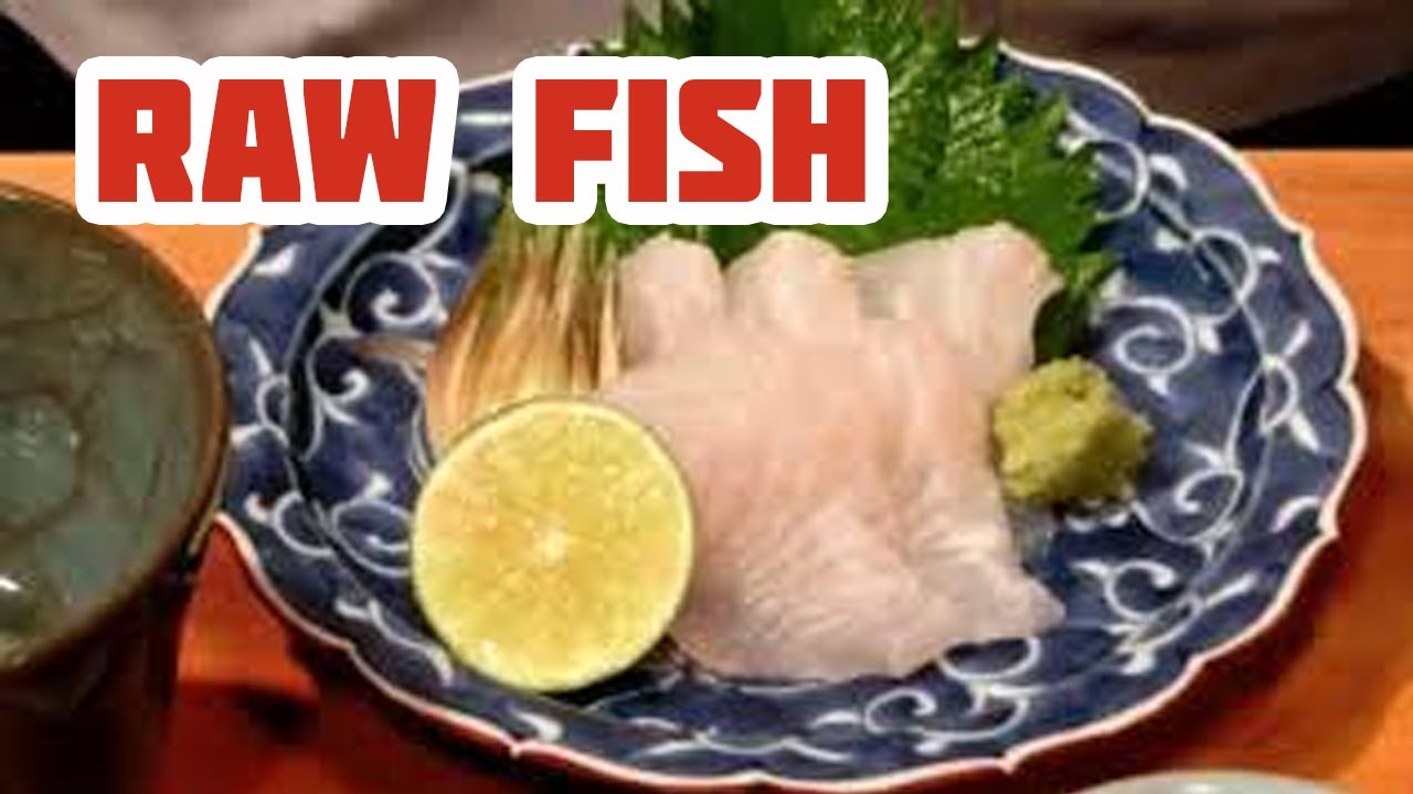 Yummy Raw Fish with Wasabi | EazyCooking - YouTube