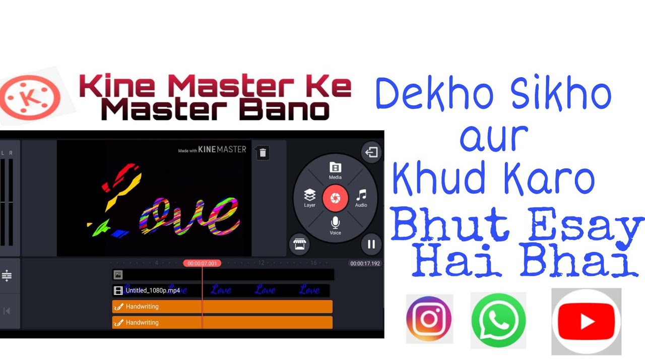 Kine Master Text Effect | Best Text Effect on Mobile | Good To See You ...