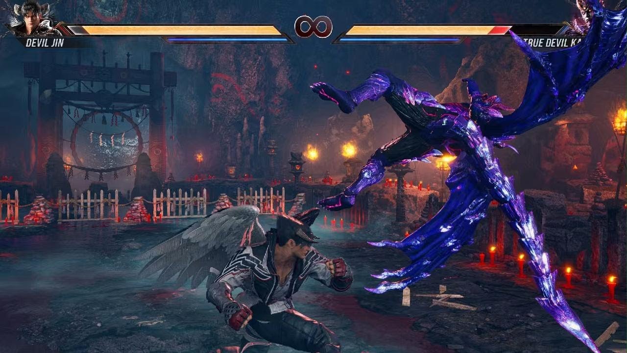 Devil Jin Vs True Devil Kazuya - Tekken 8 Story Mode Chapter 13 - YouTube