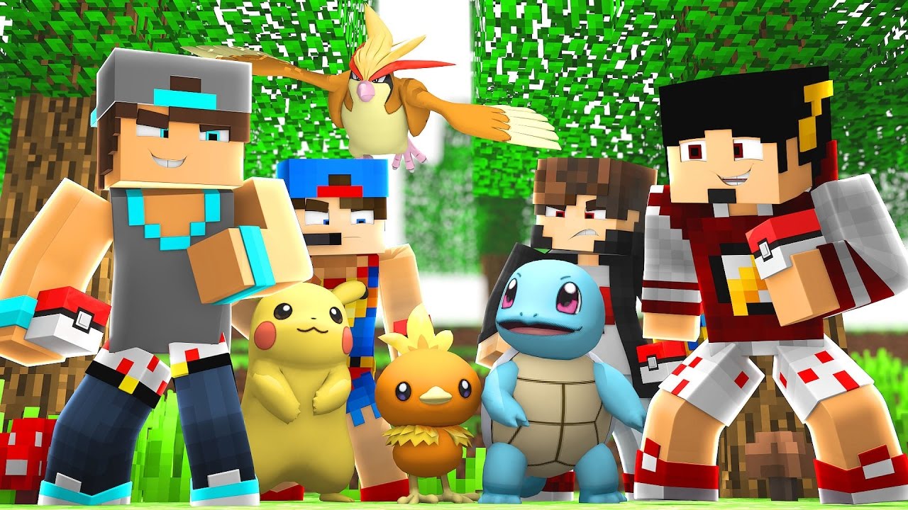 Minecraft: NOVA JORNADA - Pokemon Champions #1 ‹ Neox › - YouTube