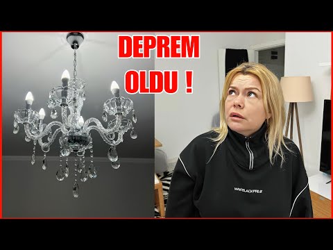 Videoda Deprem Oldu ! Pazartesi Sendromu Vlog. Suna Biltekin
