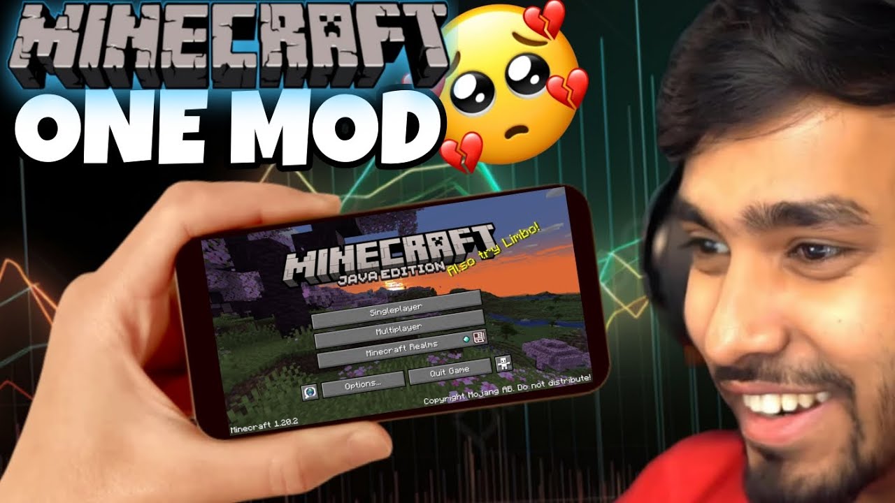 🤡[One Mod Can Completely Change MCPE] || [mcpe into Java edition] 😇 By UK PLAYZ - YouTube