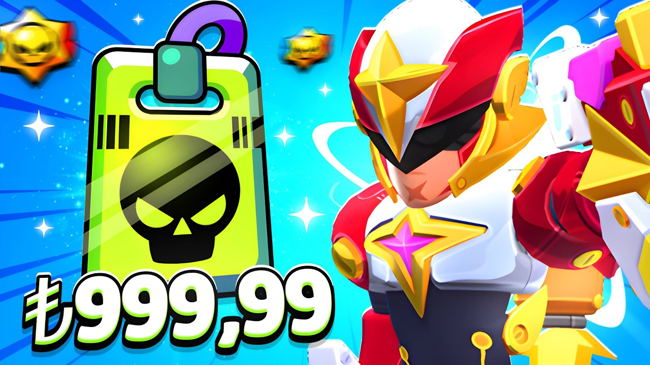 1000 TL'ye Pro Pass Aldım ve Astral Colt ile Oynadım! 🤩 Brawl Stars ...