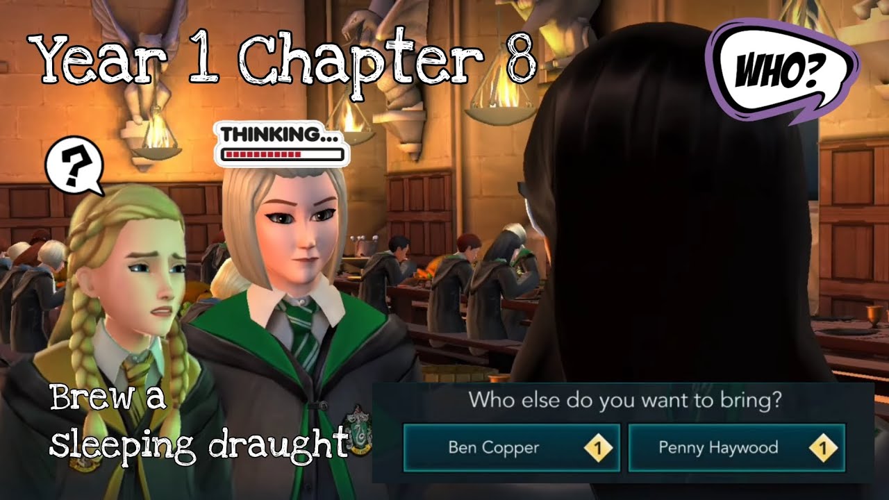Let's Brew A Sleeping Draught! Year 1 Chapter 8 Harry Potter: Hogwarts ...