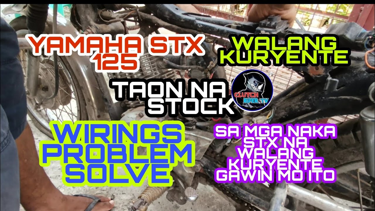 FULL RESTORATION 2 YEARS STOCK YAMAHA STX 125 PART 1 ( Clutch Rider Tv ...