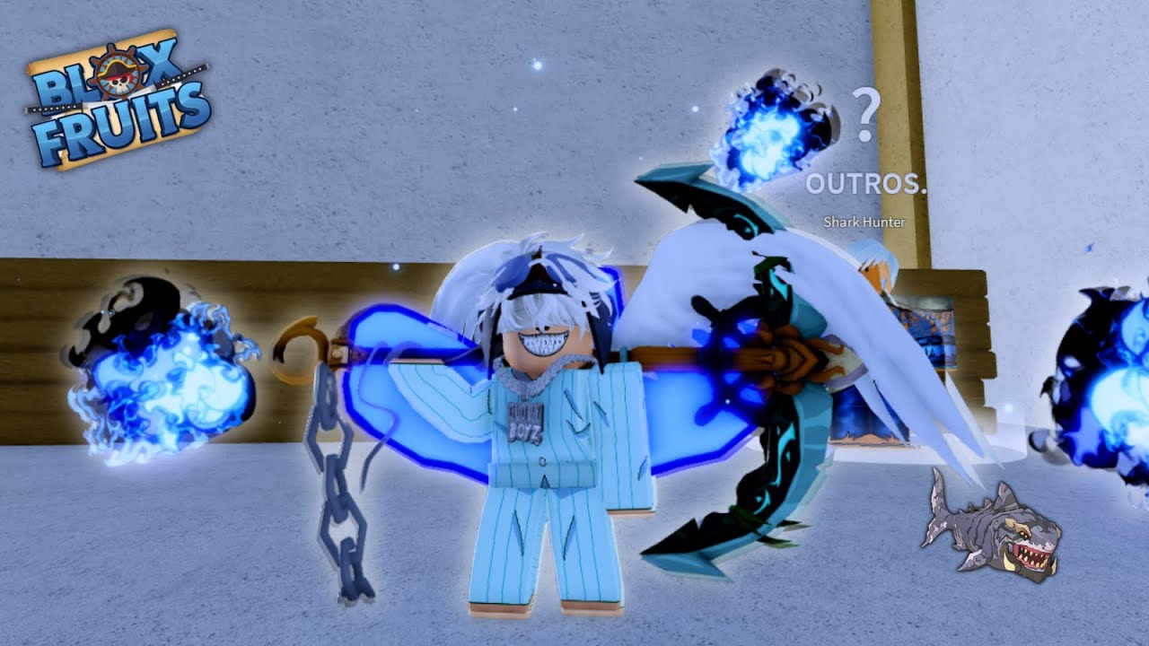 ENFRENTEI O TERROR SHARK E PEGUEI A SHARK ANCHOR NO BLOX FRUITS - YouTube