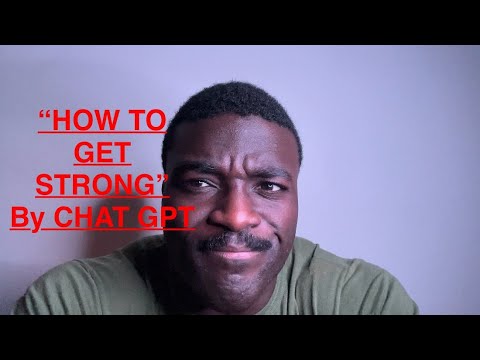 I learned how to INCREASE my STRENGTH with CHAT GPT!?!? - YouTube