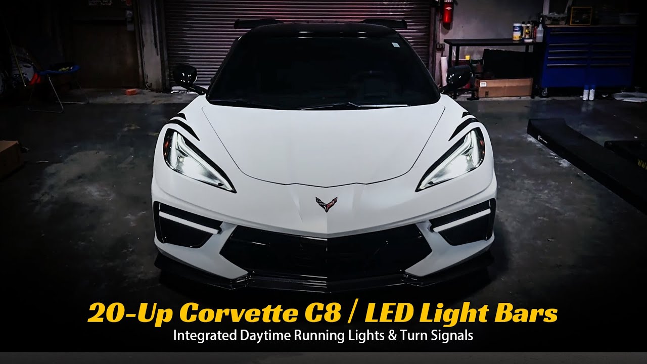 Extreme Online Store 20-Up Corvette C8 Integrated Daytime Running ...