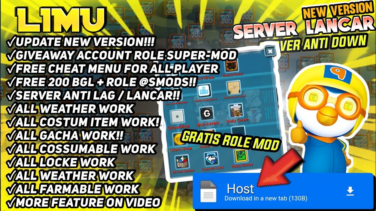 GTPS PALING KEREN 🤩!!! | FREE ROLE SMOD⚡!GTPS TERBARU 2024 | GROWTOPIA ...