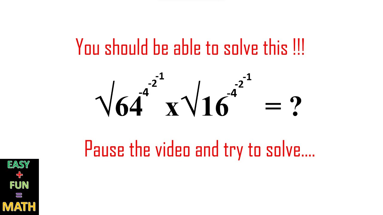 Math # Exponents # SSC CGL # Math Hack - YouTube