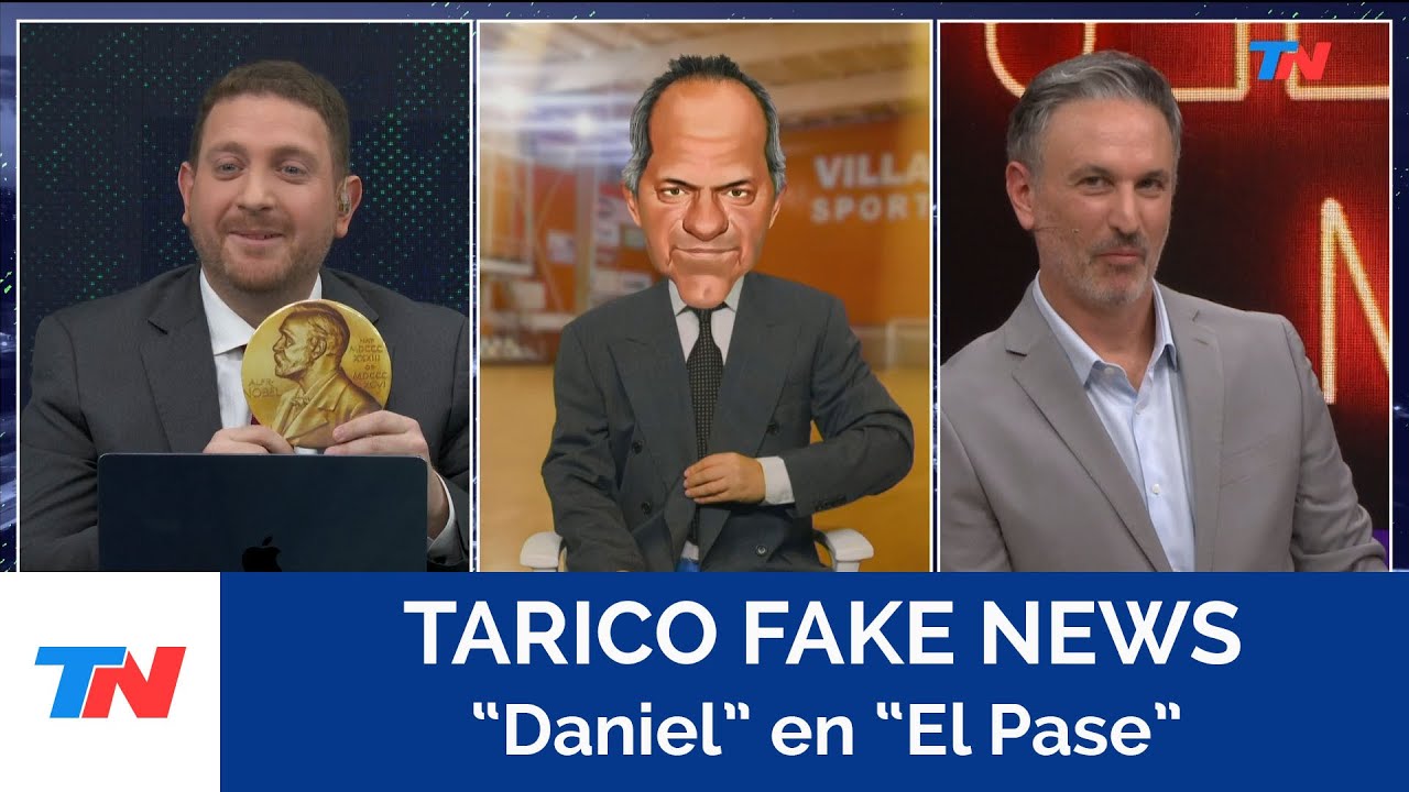 TARICO FAKE NEWS I "Daniel" en "El Pase" - YouTube