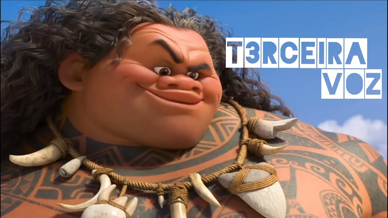 FÃ-DUBLAGEM da música "De nada", MAUI - Moana, Um Mar de Aventuras ...