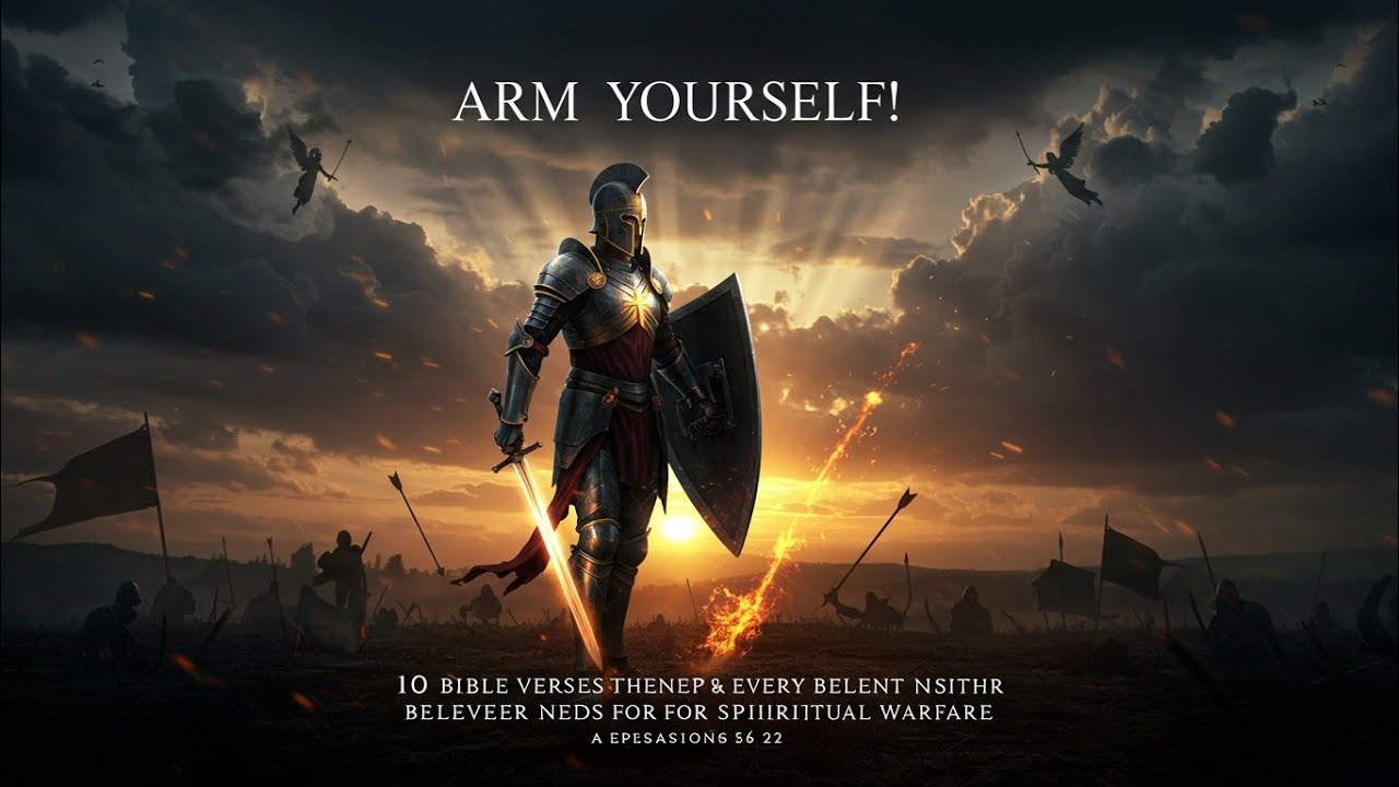 Arm Yourself! 10 Bible Verses Every Believer Needs for Spiritual ...