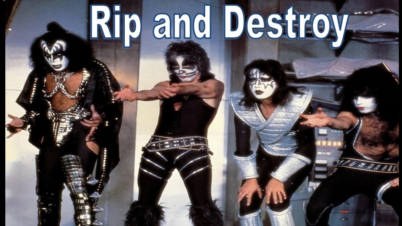 KISS - Rip and Destroy- Phantom of the Park, Magic Mountain 1978 - YouTube
