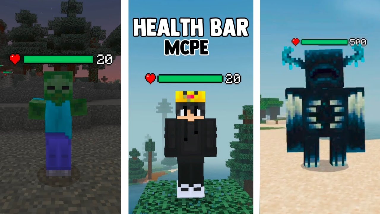 New Health indicator Mod For Minecraft Pocket Edition #minecraft # ...